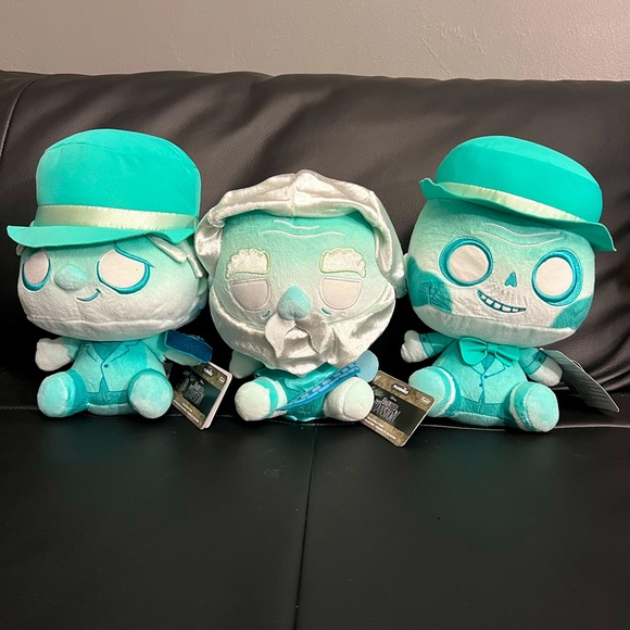 Funko | Toys | Funko Haunted Mansion Plushies Set Ezra Phineas And Gus ...